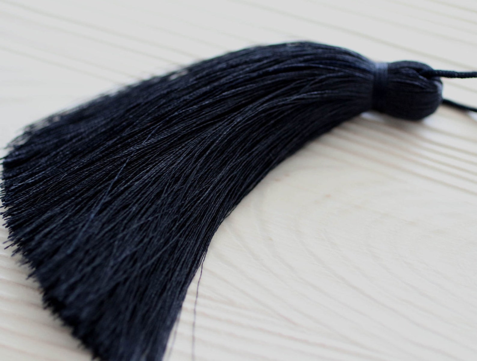 Navy Blue Silk Tassel Extra Large Tassels Thick Silk Tassel - Etsy