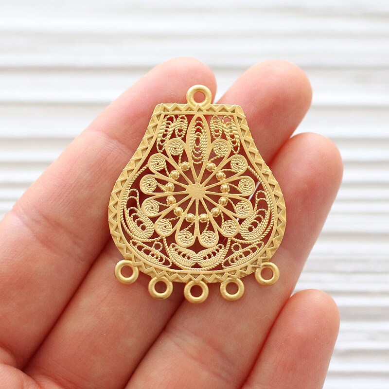 Filigree Pendant - Etsy