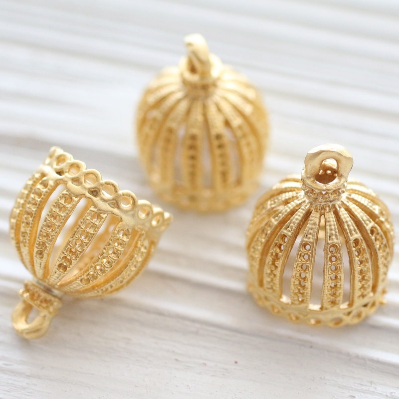 Gold End Caps - Etsy