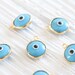 5pc Blue Evil Eye Charm Good Luck Beads Earrings Bracelet - Etsy