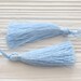 Sky Blue Silk Tassel, Baby Blue Tassel, Light Blue Tassel, Mala Tassel ...