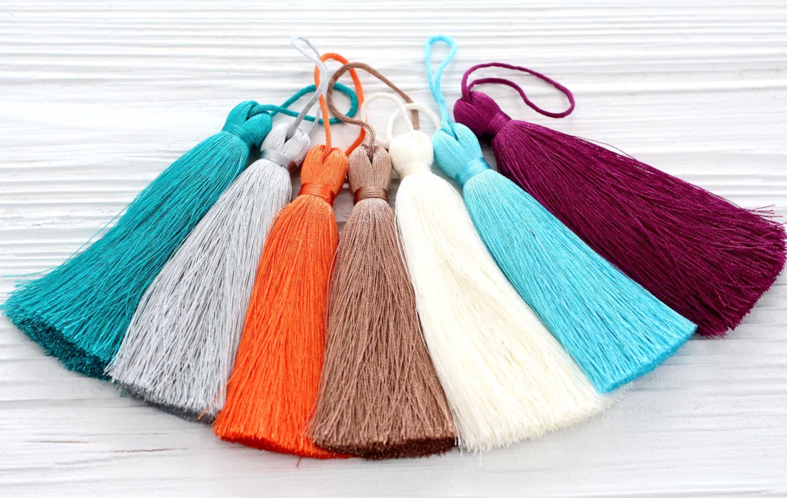 Plum Fuchsia Silk Tassel Thick Extra Large Tassel Door Knob - Etsy