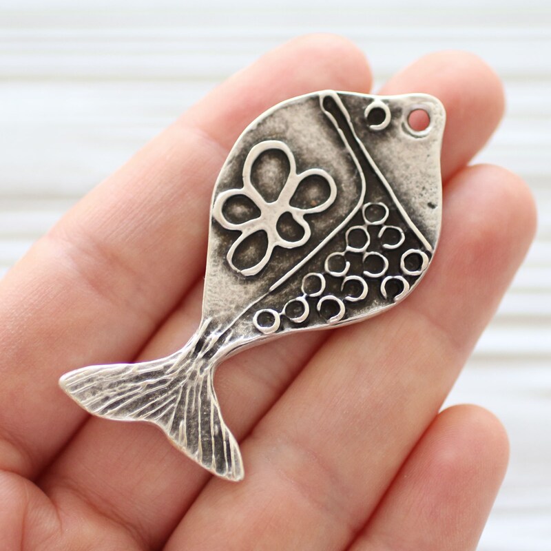 Fish Pendant - Etsy