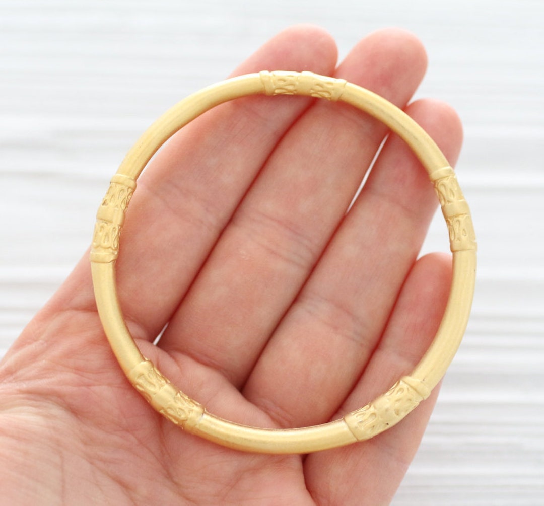 Large Gold Ring Pendant Connector, Round Metal Connector, Extra Large ...