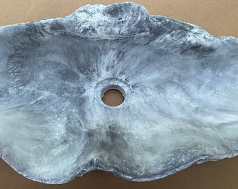 Seashell Clam Beach Lake Bathroom Vessel Sink | Etsy