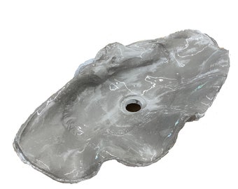 Seashell Clam Beach Lake Bathroom Vessel Sink - Etsy