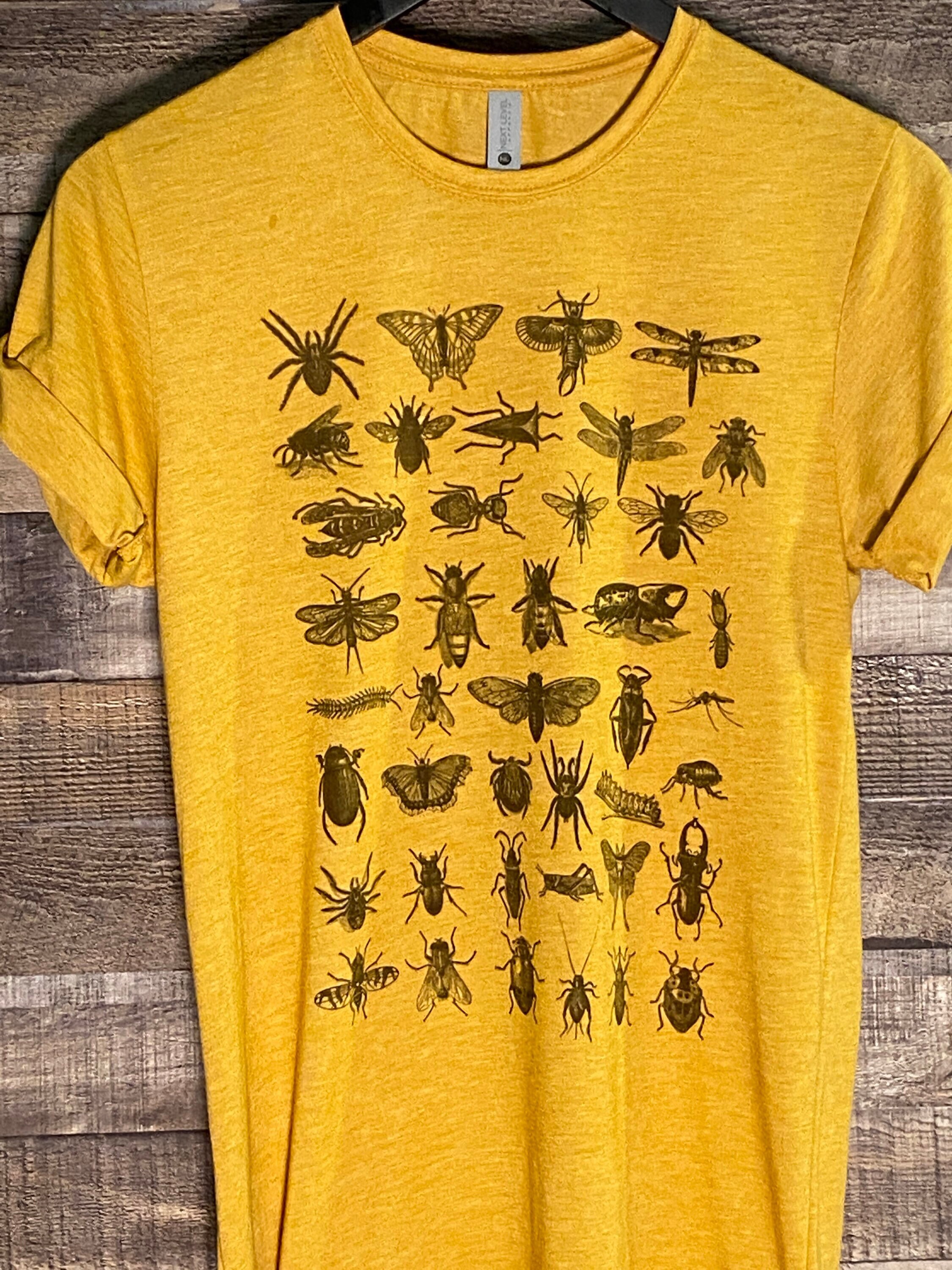 Insect Collection Tee Vintage Bug Shirt | Etsy