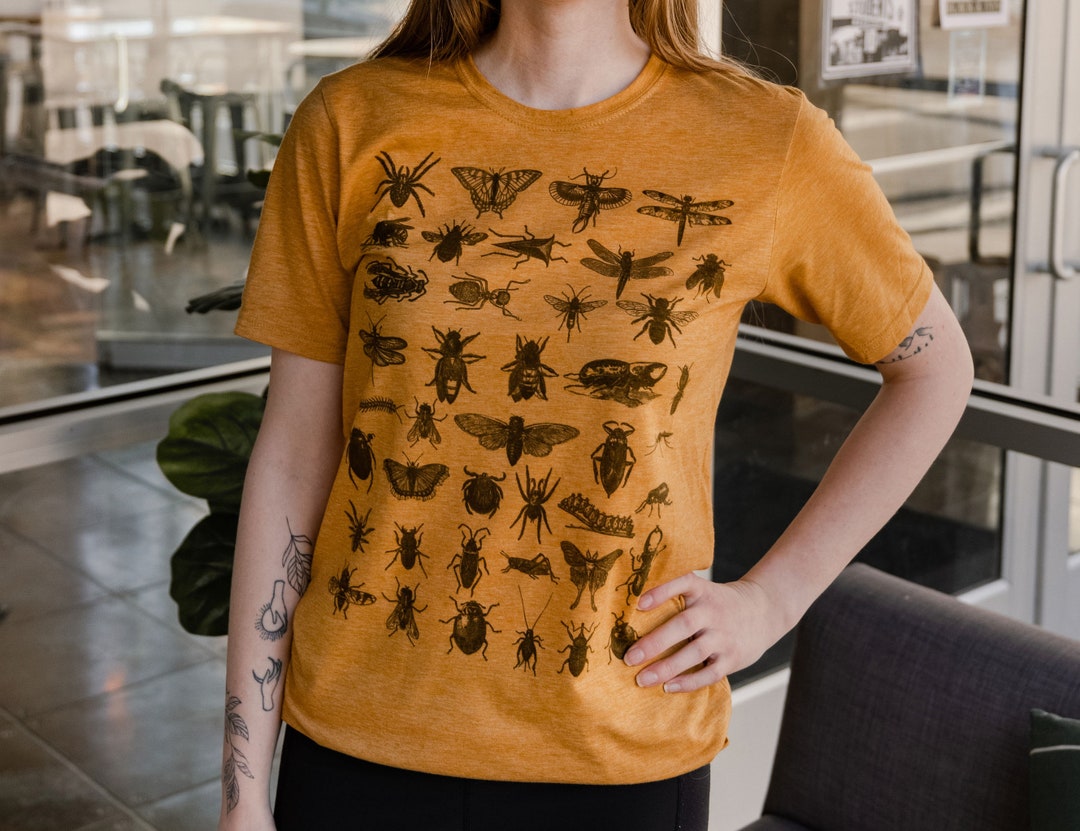 Insect Collection Tee, Vintage Bug Shirt - Etsy