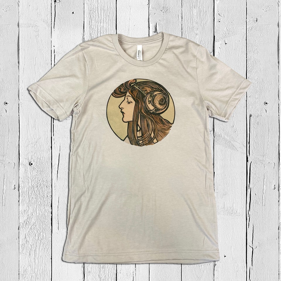Alphonse Maria Mucha Art Nouveau Graphic Tee sold by Ivan Atanasov ...