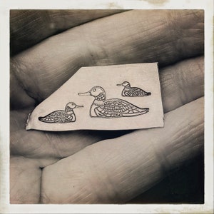 Common Loon! Three Available Sizes. Metal Hand Stamp. - Etsy