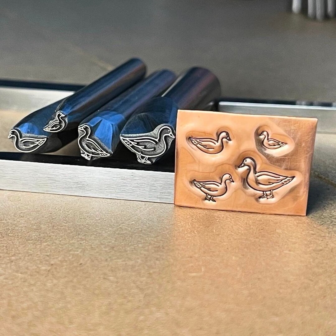 Ducks! Waddling or Swimmers. Metal Hand Stamp. - Etsy