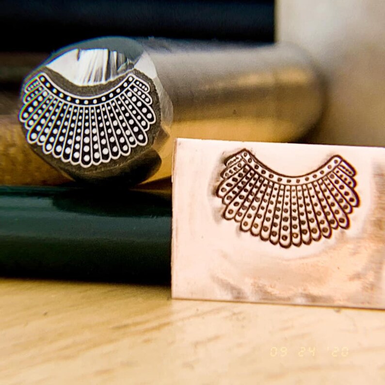 RBG Jabots Collars Necklaces. the Favorite and Dissent. Engraved Metal ...