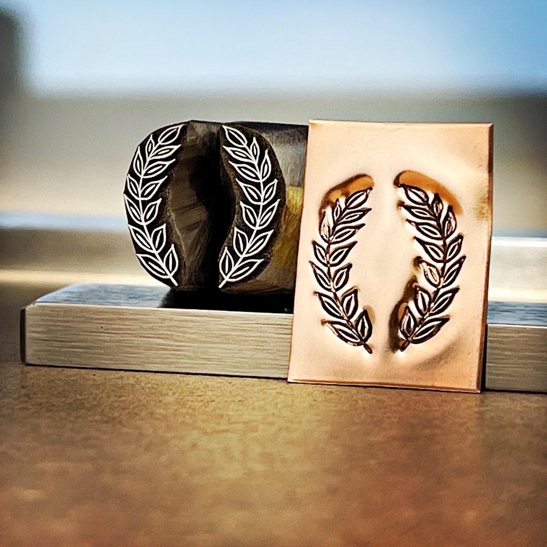 Leaf Line Dancer- Chacha! Metal Hand Stamp. - Etsy