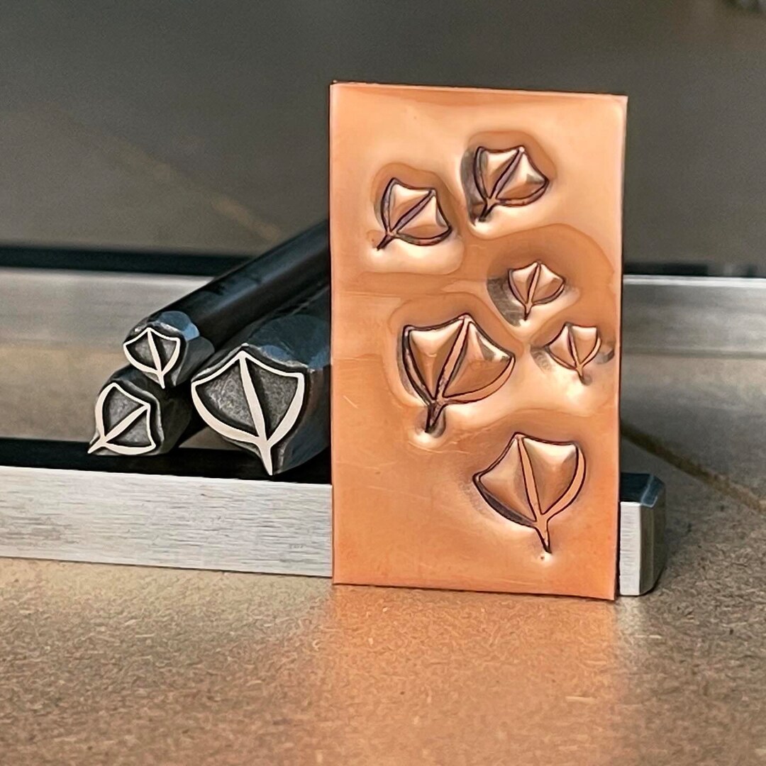 Webbed Print! Duck Footprint. Four Available Sizes. Metal Hand Stamp ...