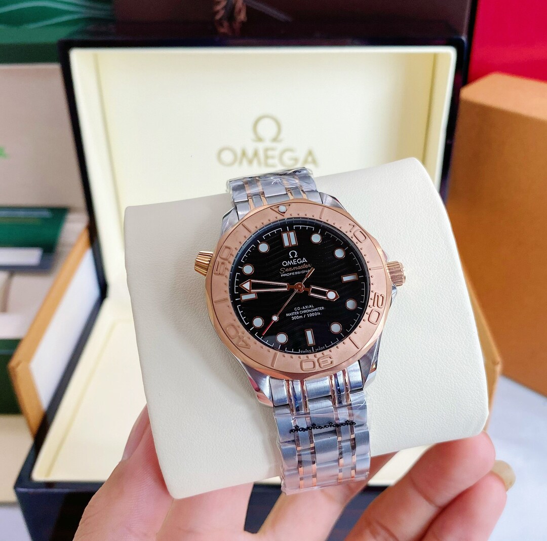 Omega Seamaster 1:1 Men's Watch With Japanese Mechanical Movement 43mm ...