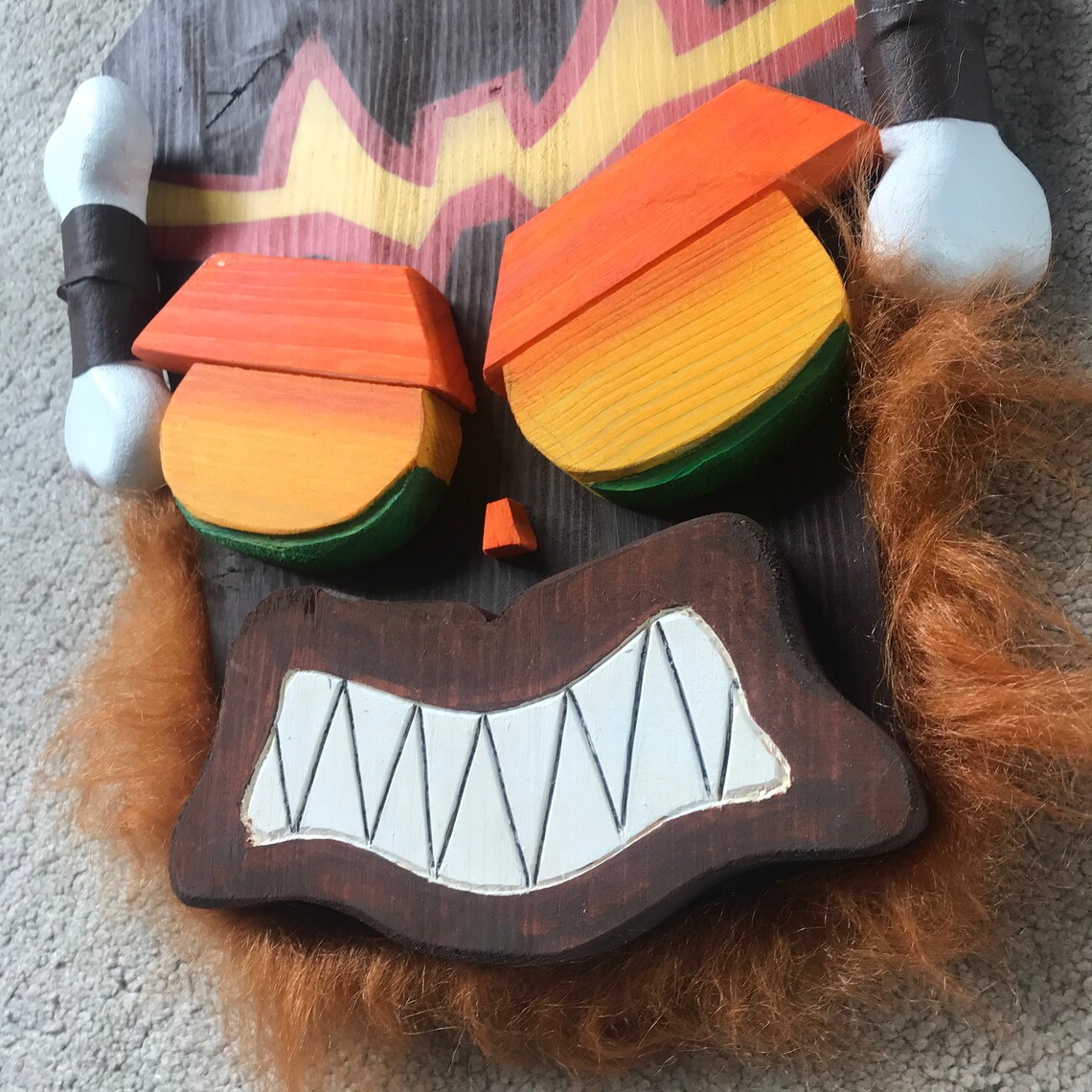 Aku Aku or Uka Uka Mask. Wooden Full Size Replica. Unofficial - Etsy UK