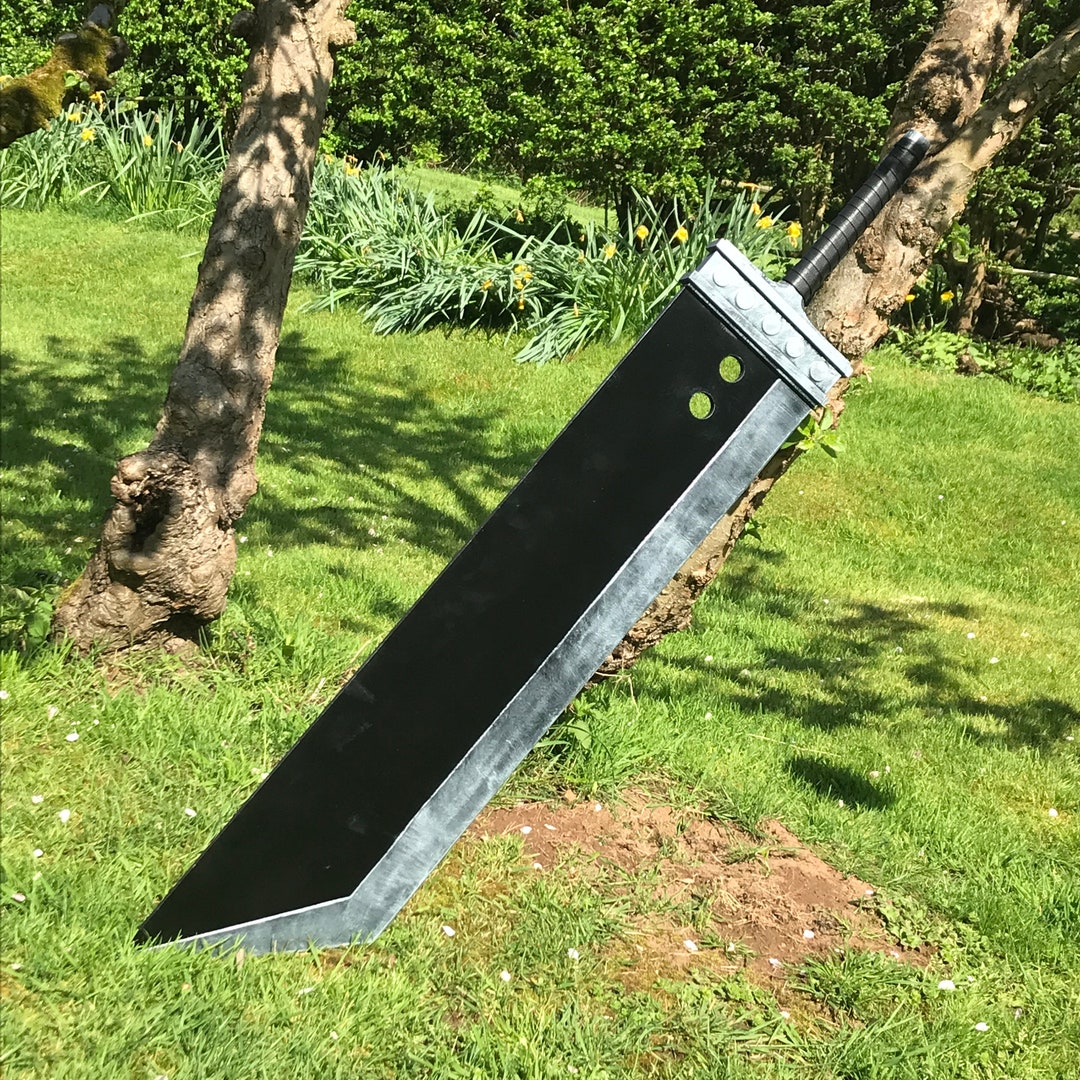 FF7 Buster Sword (original 1997 Version) Fan Made WOODEN REPLICA. - Etsy