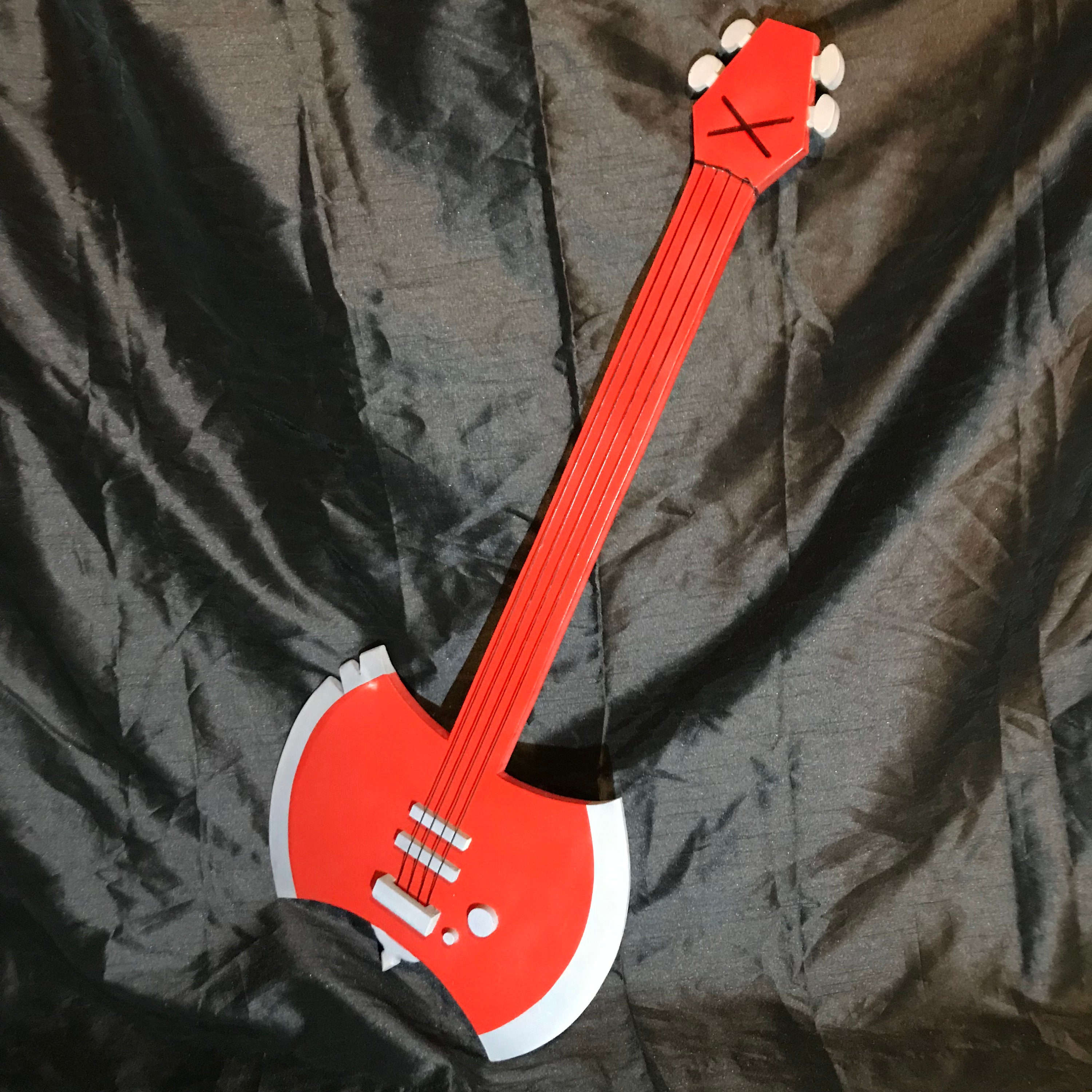 Wooden Marceline's Axe Bass from Adventure Time cosplay fan built prop ...