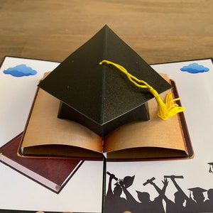 3D Graduation Congregation Pop-up Greeting Card - Etsy