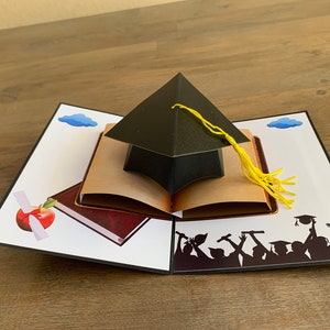 3D Graduation Congregation Pop-up Greeting Card - Etsy