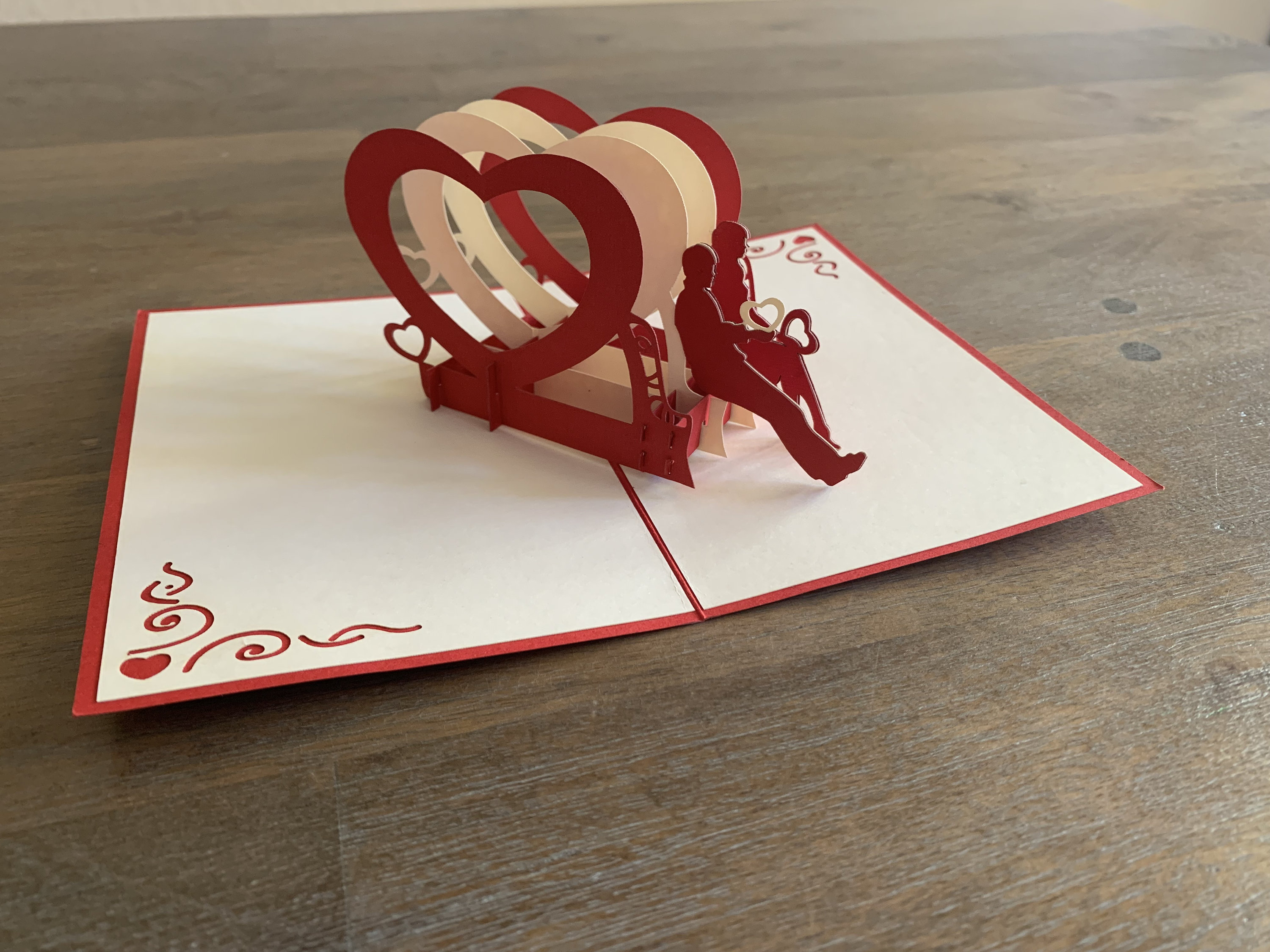 Heart Pop up Card - Etsy