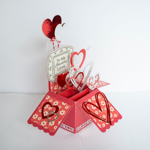 Anniversary Pop-up Cards | Etsy