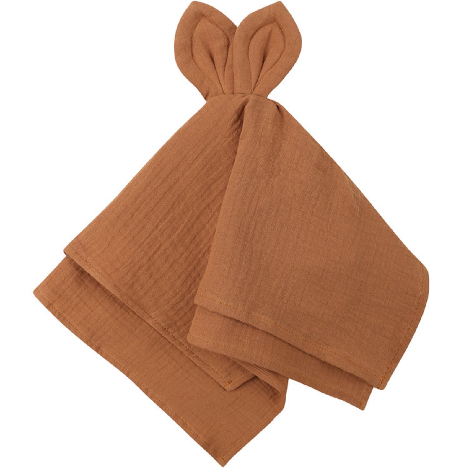 Bunny Rabbit Security Blanket Muslin Cotton Organic Lovey | Etsy