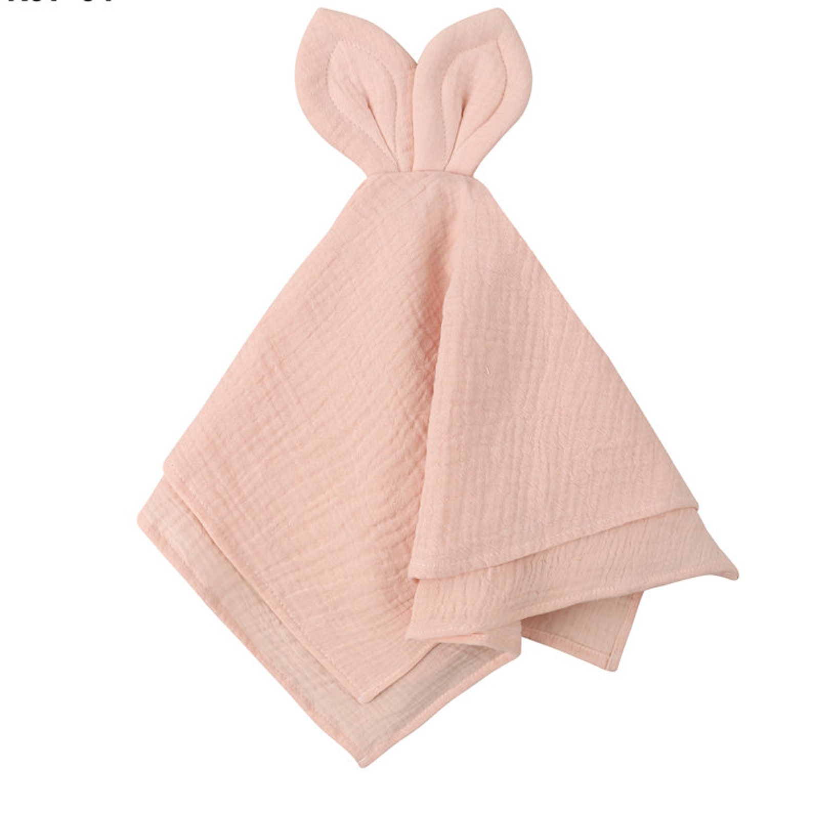 Bunny Rabbit Security Blanket Muslin Cotton Organic Lovey | Etsy