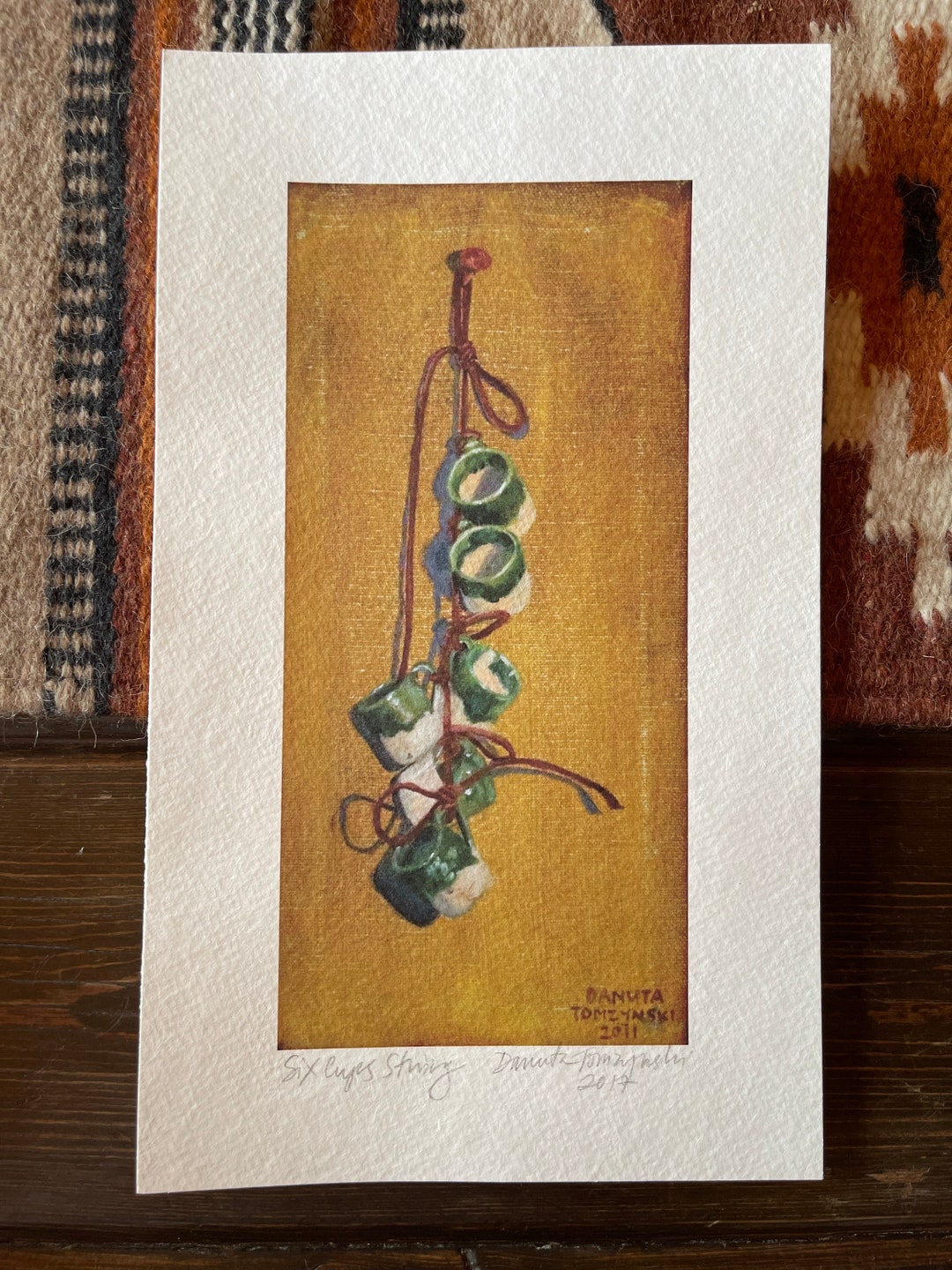 Six Cups String Print - Etsy