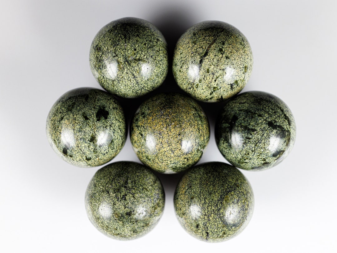 ASTERITE SERPENTINE Crystal Sphere Crystal Ball - Etsy