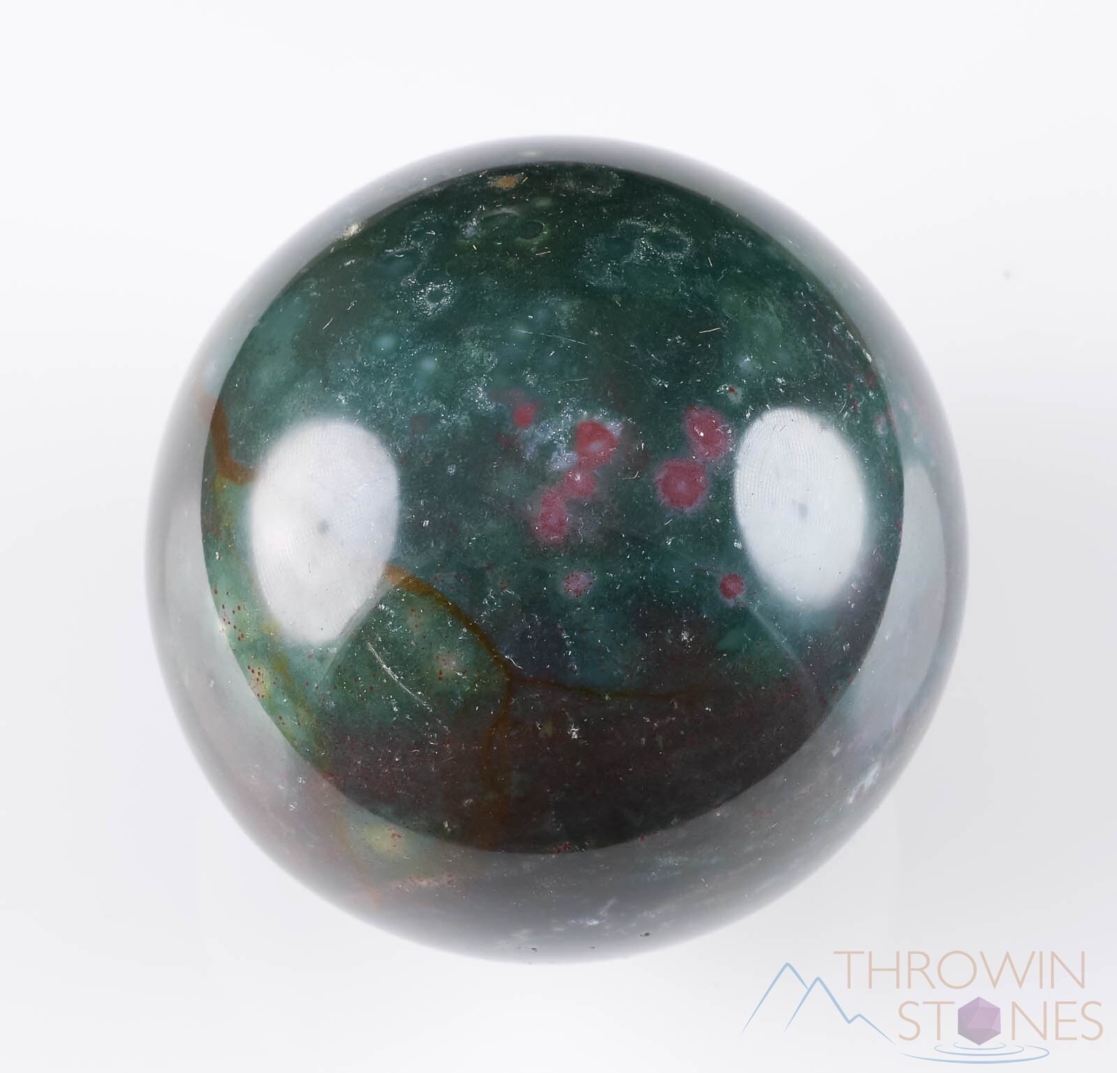 HELIOTROPE BLOODSTONE Crystal Sphere Large Crystal Ball - Etsy