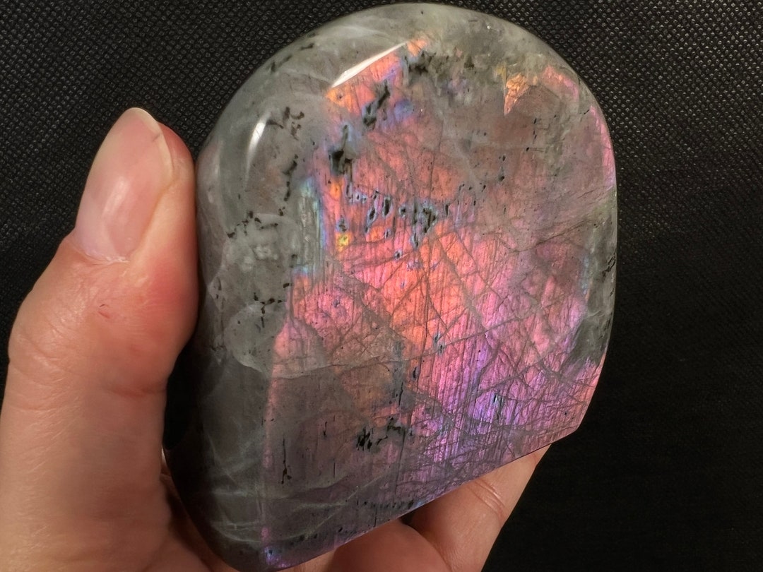 LABRADORITE Tower Multi Colored Labradorite, Tumbled Crystals, Home ...