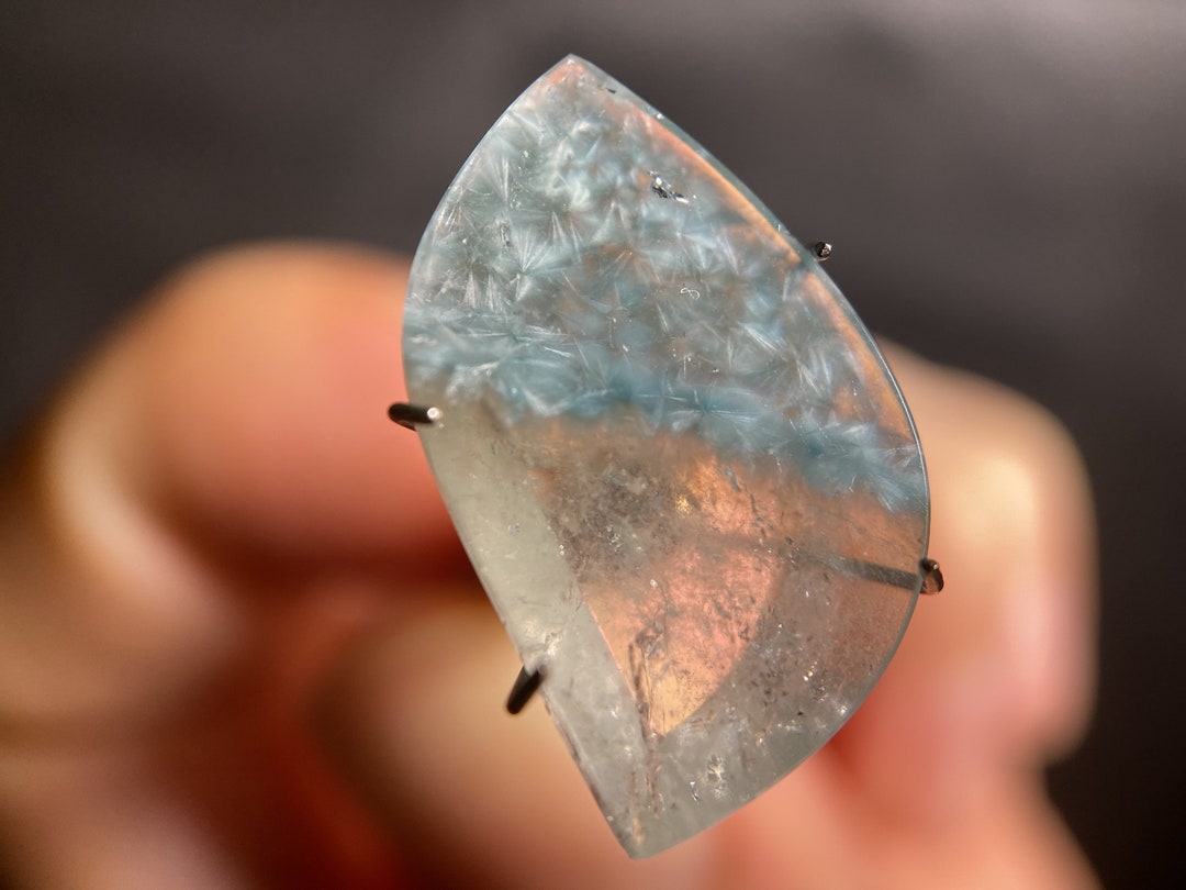 GILALITE Cabochon, Medusa Paraiba Quartz - Bicolor, Marquise ...