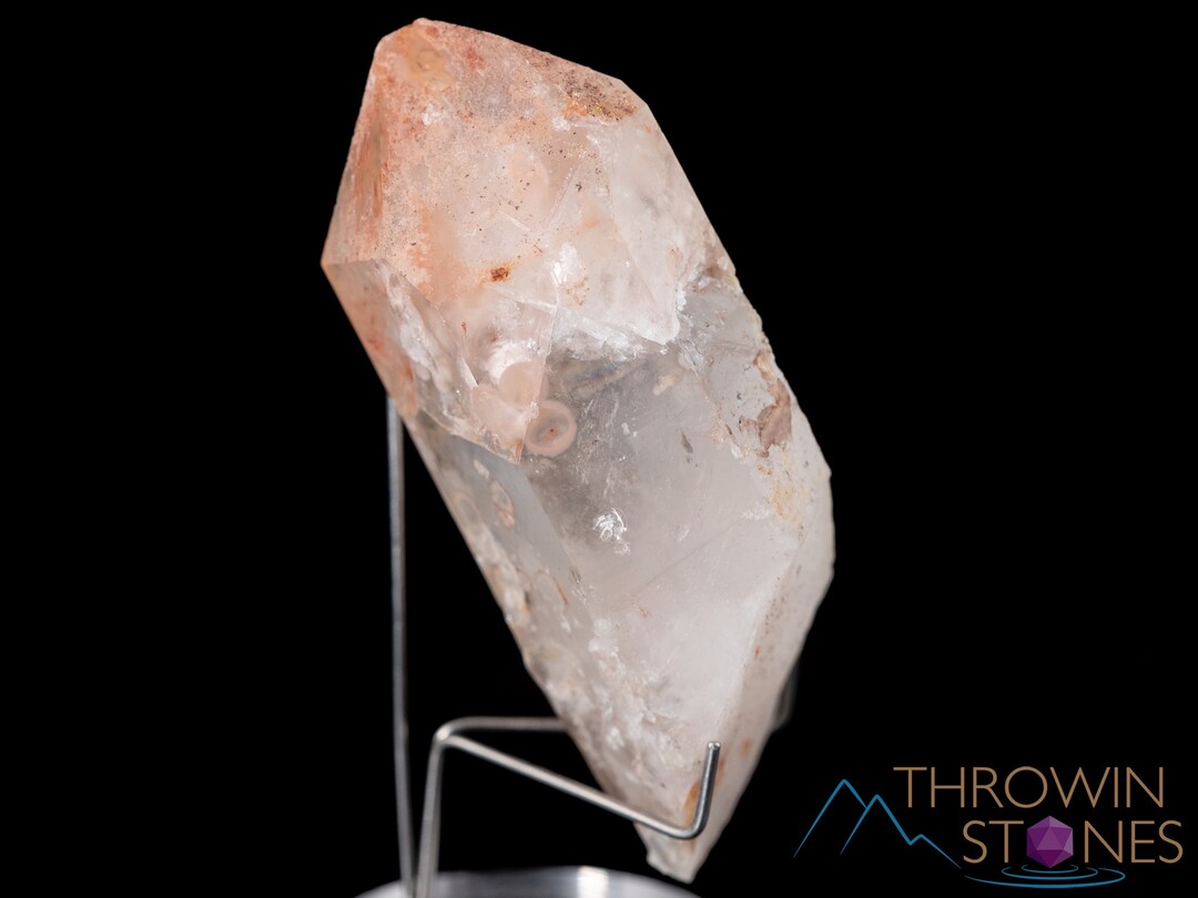 MESSINA QUARTZ Raw Crystal - Planet Quartz W Hematite, Kaolinite ...