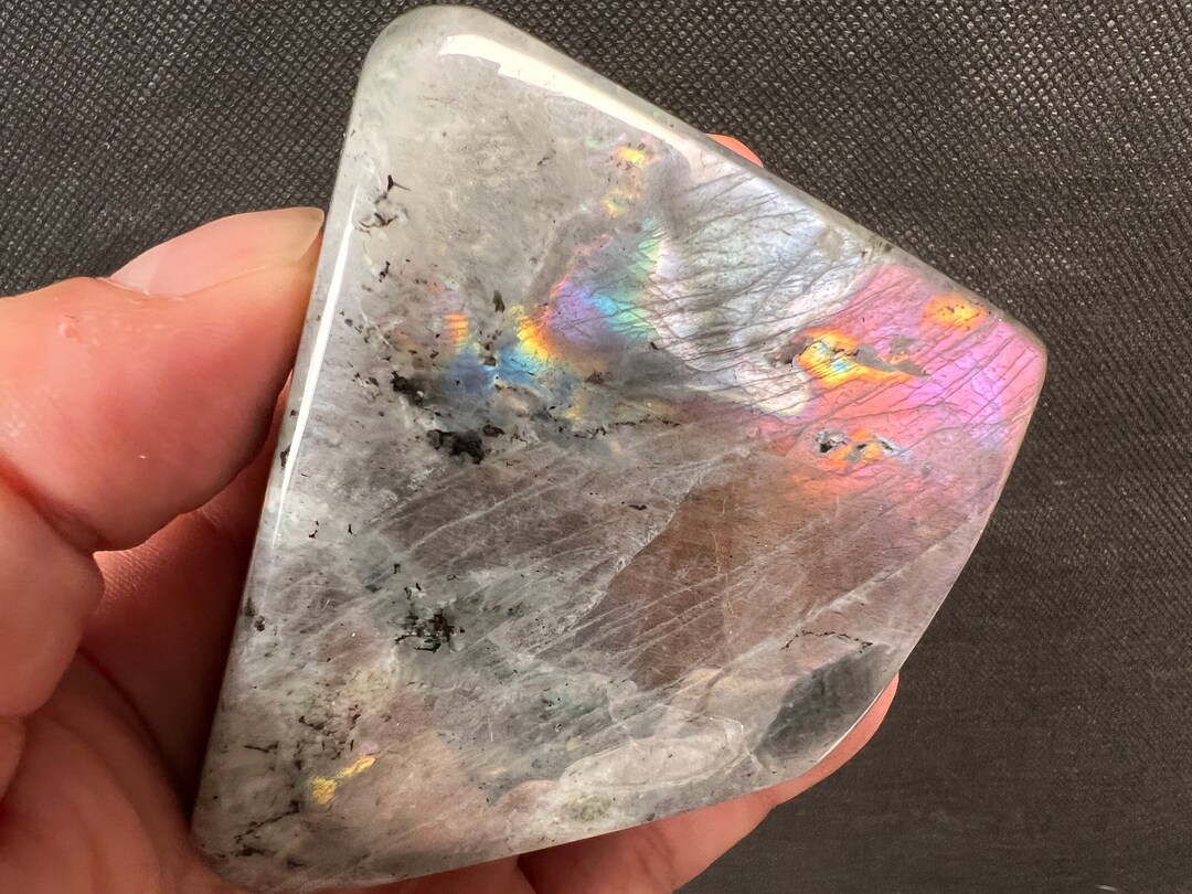 LABRADORITE Tower Multi Colored Labradorite, Tumbled Crystals, Home ...