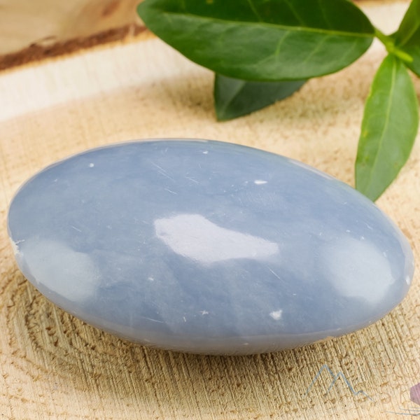 Angelite Crystal - Etsy