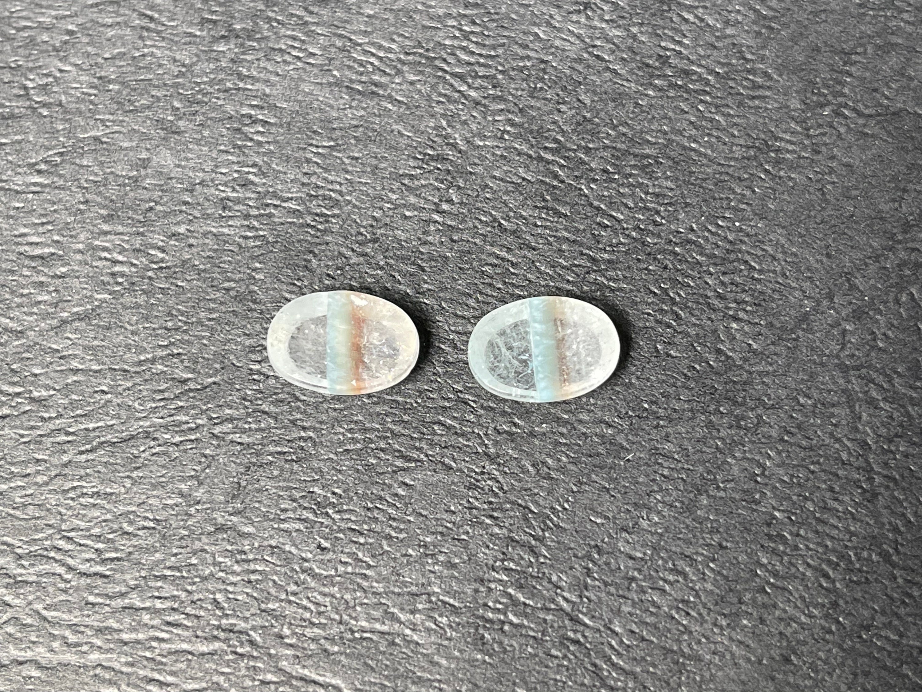 GILALITE Cabochons Medusa Paraiba Quartz Striped Oval - Etsy