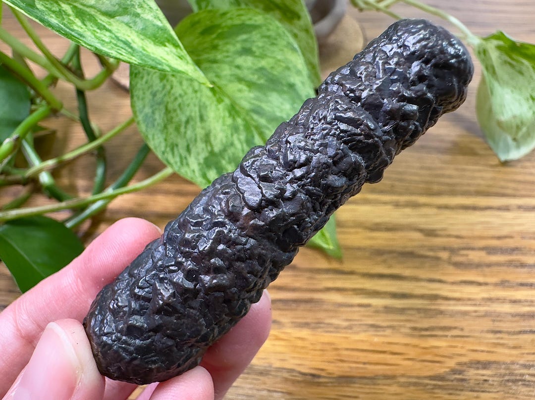 Raw PROPHECY Stone - Elongated, Limonite & Hematite - Rare Crystals and ...