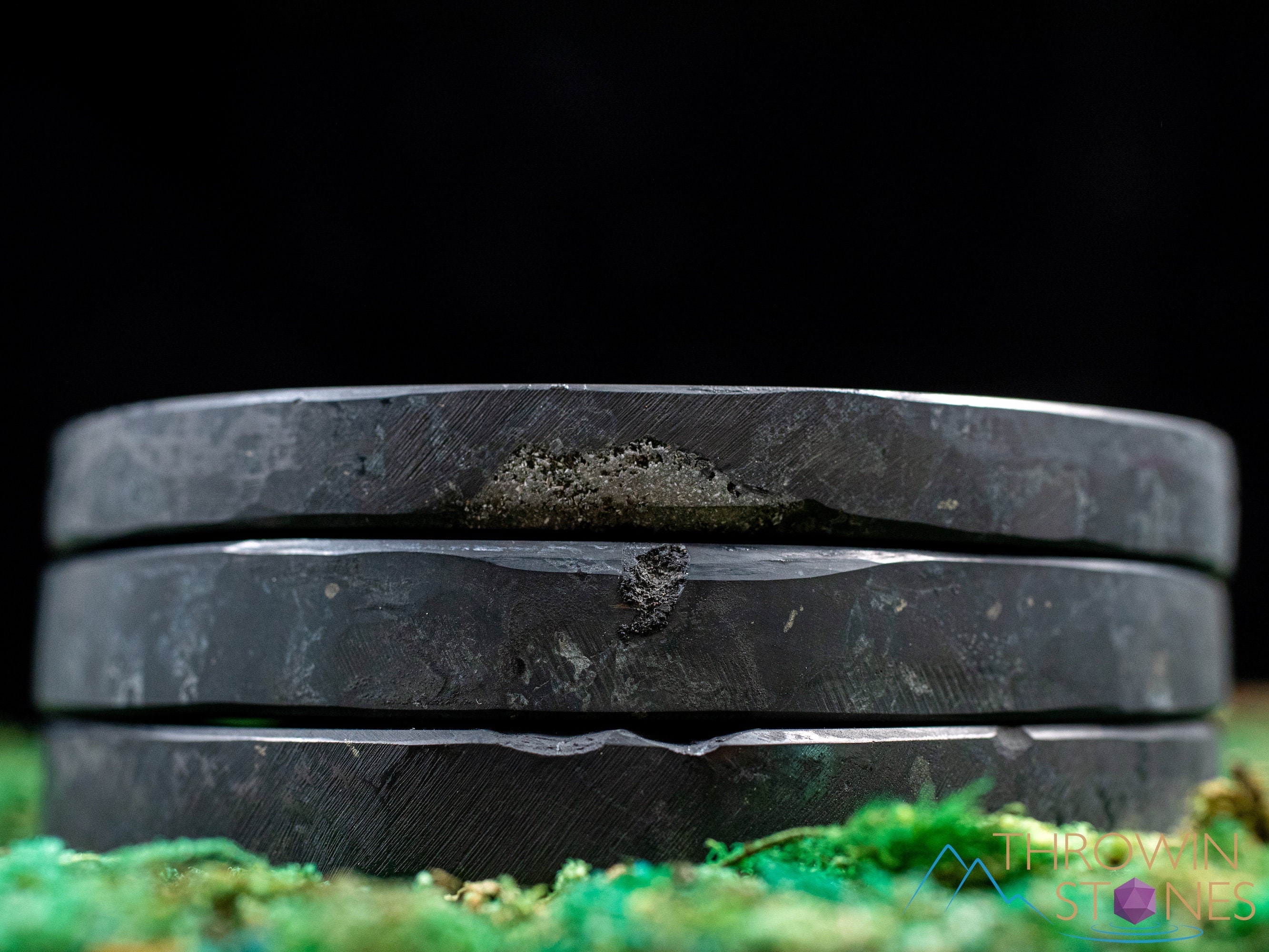 SHUNGITE Crystal Plate - Disc, Square, Hexagon, Irregular Quality - EMF ...