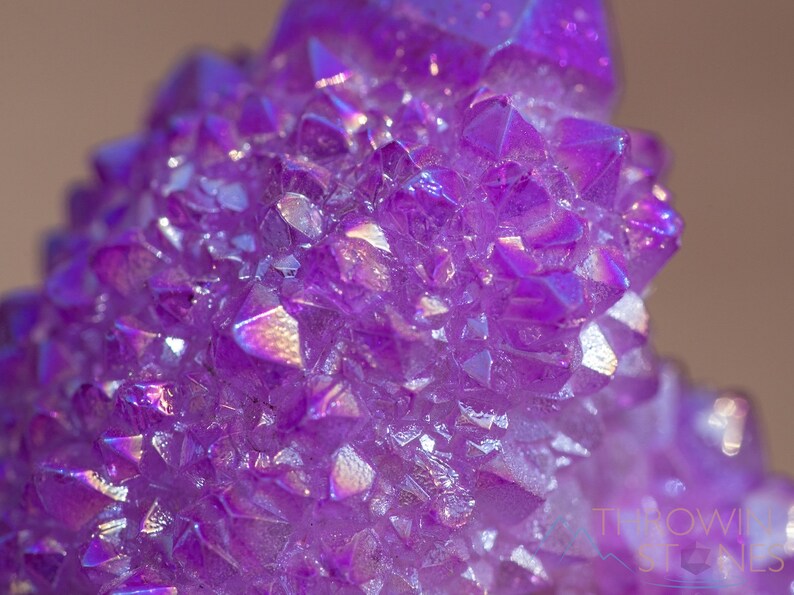 AURA QUARTZ Ruby Pink Rainbow Quartz Crystal Crystal - Etsy