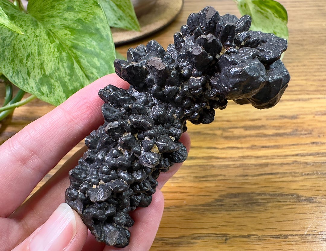 Raw PROPHECY Stone - Elongated, Limonite & Hematite - Rare Crystals and ...