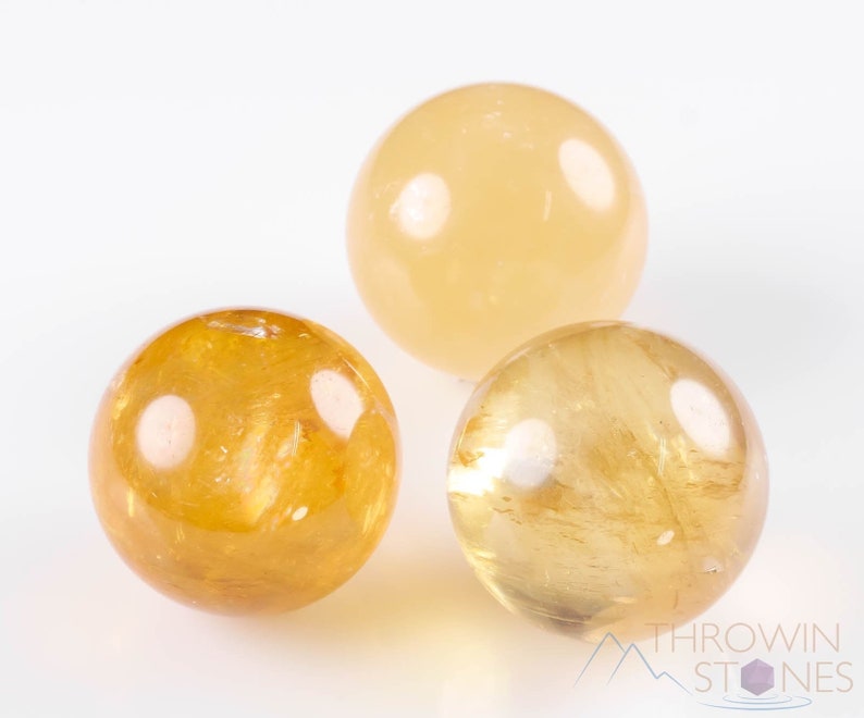 Yellow CALCITE Crystal Sphere Crystal Ball Housewarming - Etsy