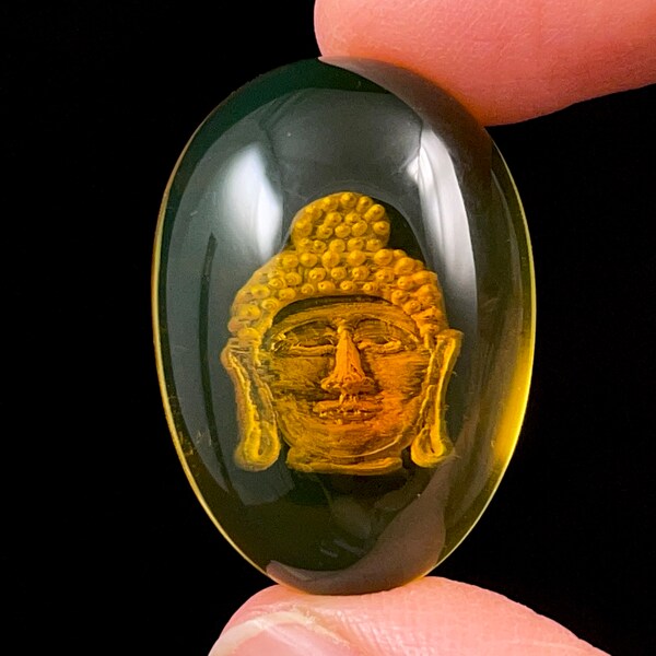 Amber Buddha Statue - Etsy