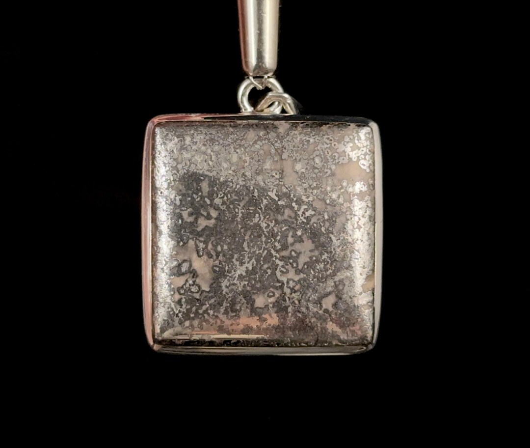 NATIVE SILVER ORE Pendant - Square - Fine Jewelry, Healing Crystals and ...