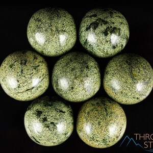 ASTERITE SERPENTINE Crystal Sphere Crystal Ball - Etsy