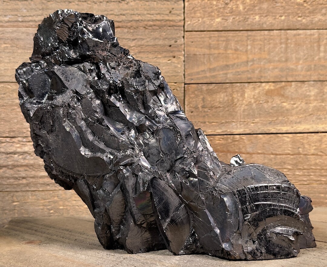 Elite NOBLE SHUNGITE Raw Crystal From Raquirite, Colombia Home Decor ...
