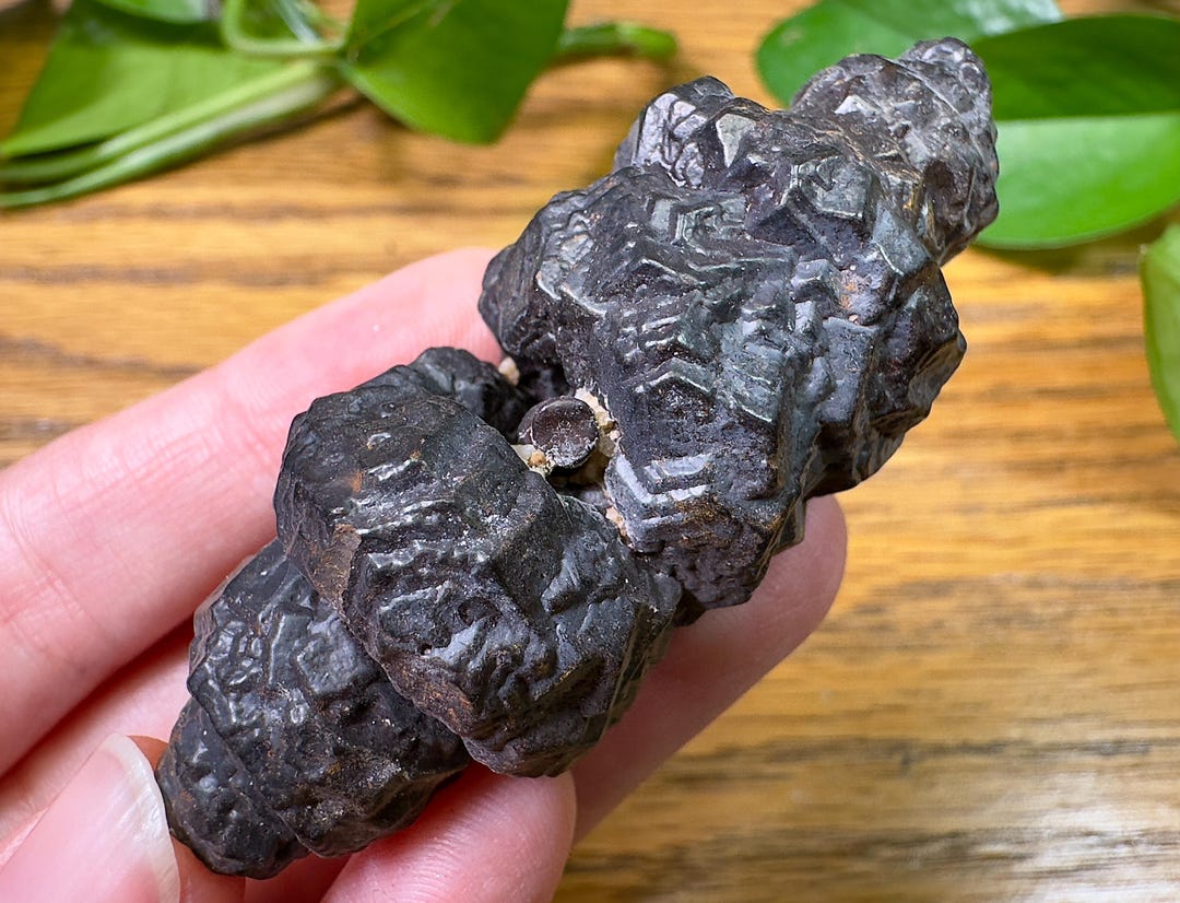 Raw PROPHECY Stone - Elongated, Limonite & Hematite - Rare Crystals and ...