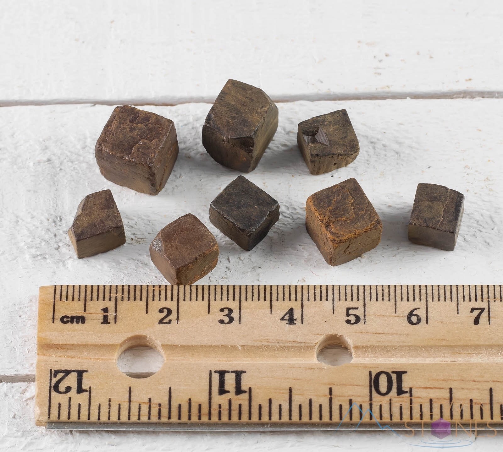 LIMONITE After PYRITE Raw Crystal Cubes Sacred Geometry | Etsy