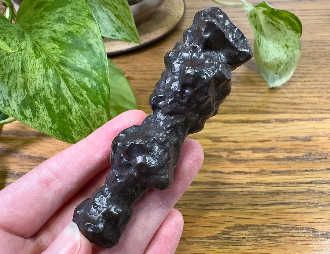 Raw PROPHECY Stone - Elongated, Limonite & Hematite - Rare Crystals and ...
