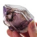 AMETHYST W Red HEMATITE Needles, Raw Crystal - Birthstone, Unique Gift ...